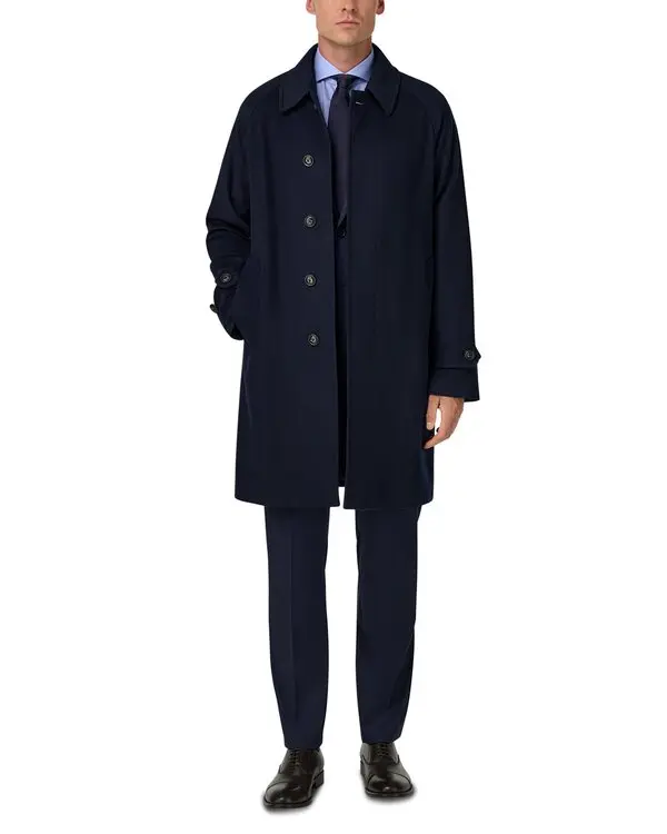 Boggi Milano Cashmere Blend Coat