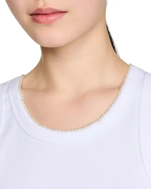Sandro Evie Beaded Ribbed Top