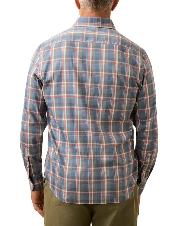 Faherty Brand The Movement Long Sleeve Button Down Shirt - Brookview Plaid