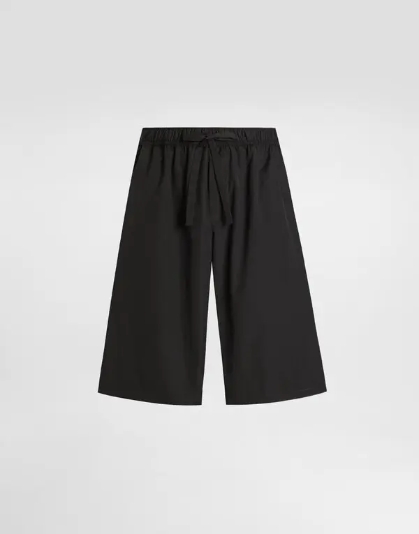 Dolce & Gabbana Cotton Bermuda Shorts - Black