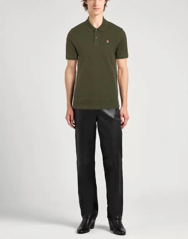 DIESEL® Polo Shirt Size Cotton, Elastane - Green