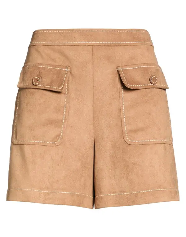 Moschino Brushed High-waisted Shorts