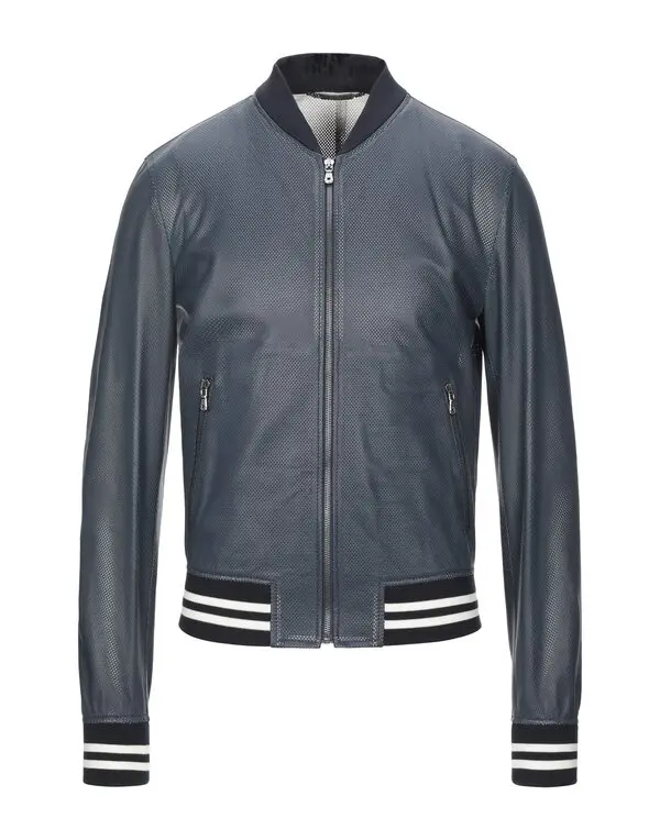 Dolce & Gabbana Midnight Lambskin Jacket