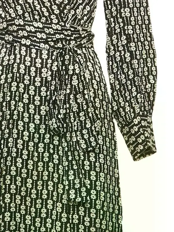 Sandro Wrap Floral Maxi Dress