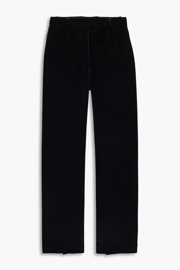 Sportmax Arte Velour Wide-leg Pants