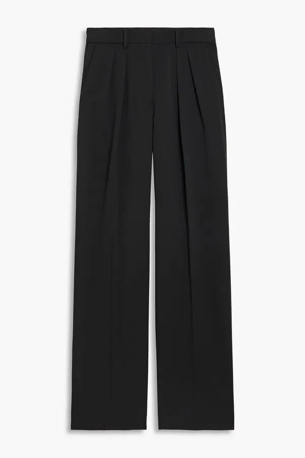 Sportmax Aswan Pleated Wool-blend Pants