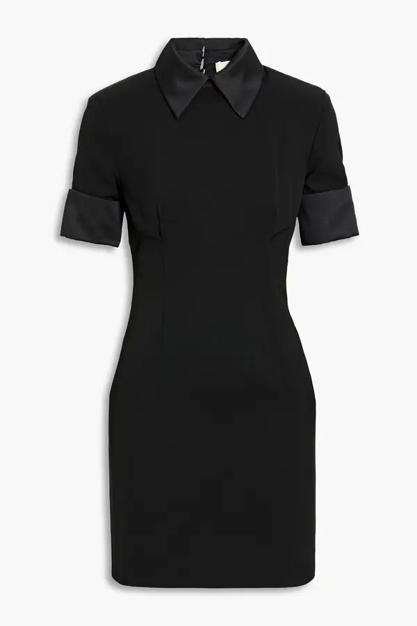 Sportmax Cyprus Woven Mini Shirt Dress
