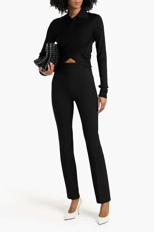Sportmax Teoria Twill Slim-leg Pants