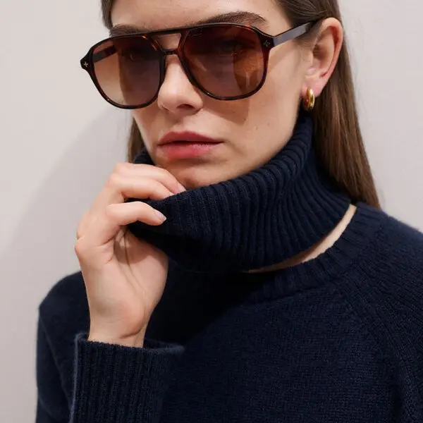 ME+EM Cashmere Raglan Jumper - Navy