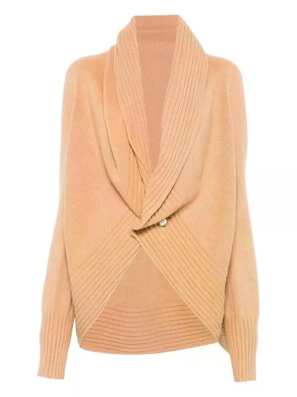 Alberta Ferretti Shawl Cardigan
