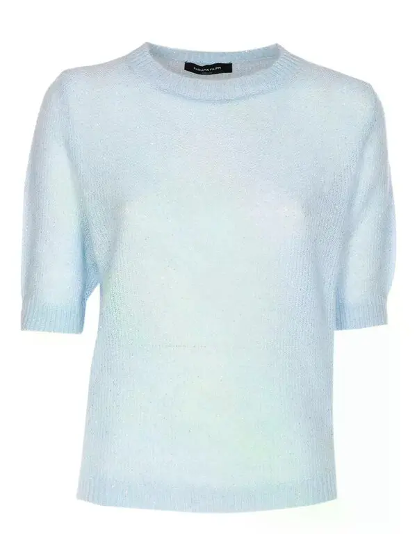 Fabiana Filippi Crew-neck T-shirt - Blue