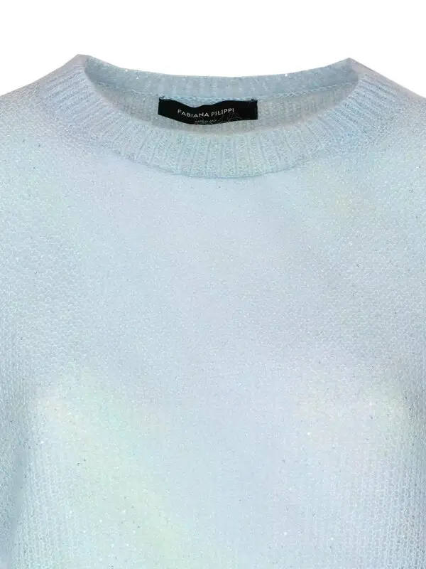Fabiana Filippi Crew-neck T-shirt - Blue