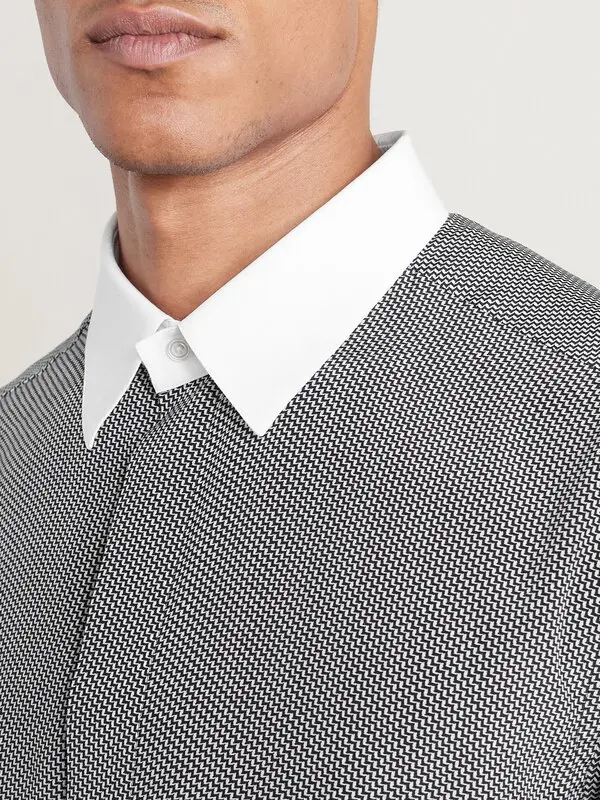 TOM FORD Printed Silk Shirt