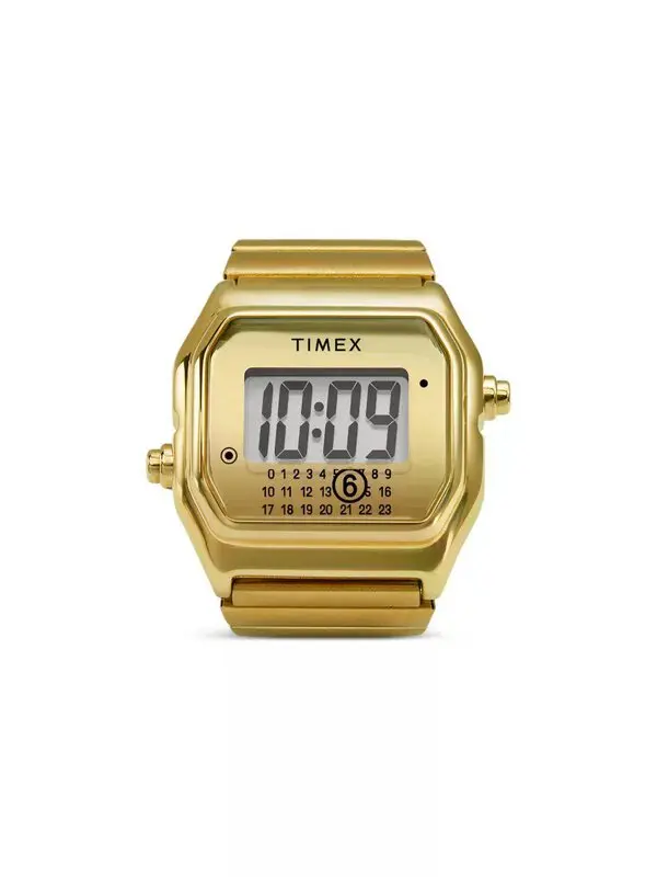 MAISON MARGIELA Octagon Digital 35mm Watch - Gold