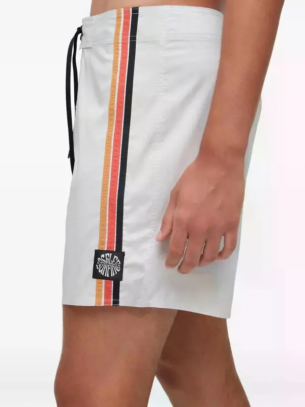 OSKLEN Stripe-patch Shorts