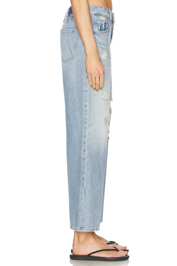 MOTHER The Down Low Spinner Hover Denim