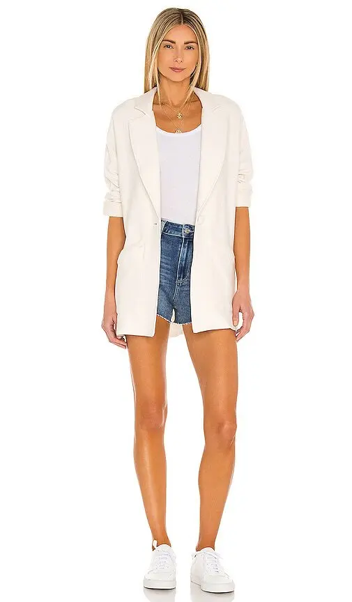 Katie May City Chic Blazer - Bone