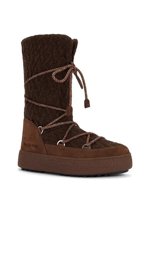 Moon Boot X Guest In Residence L Track Boots - Cocoa