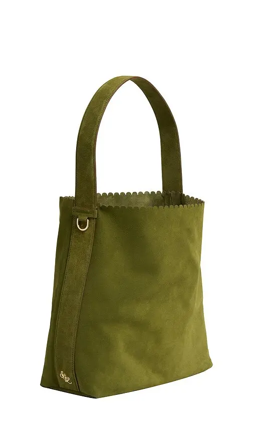 Stoney Clover Lane Leather Pittsford Slouchy Shoulder Bag