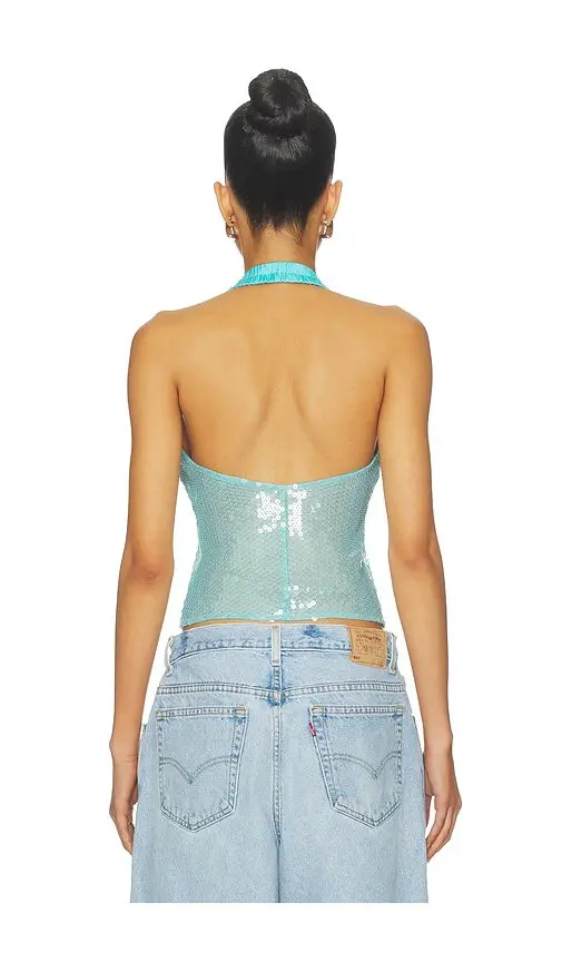 Free People Dance Til Dawn Halter Top