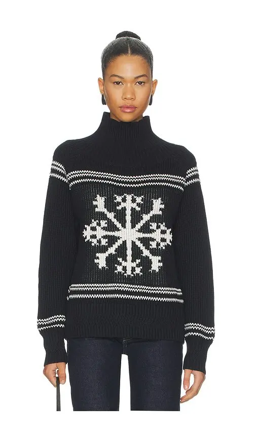 ALP N ROCK Alora Mock Neck Ski Sweater