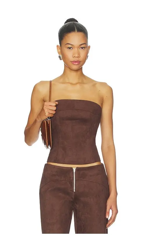 BY.DYLN Avila Corset Top