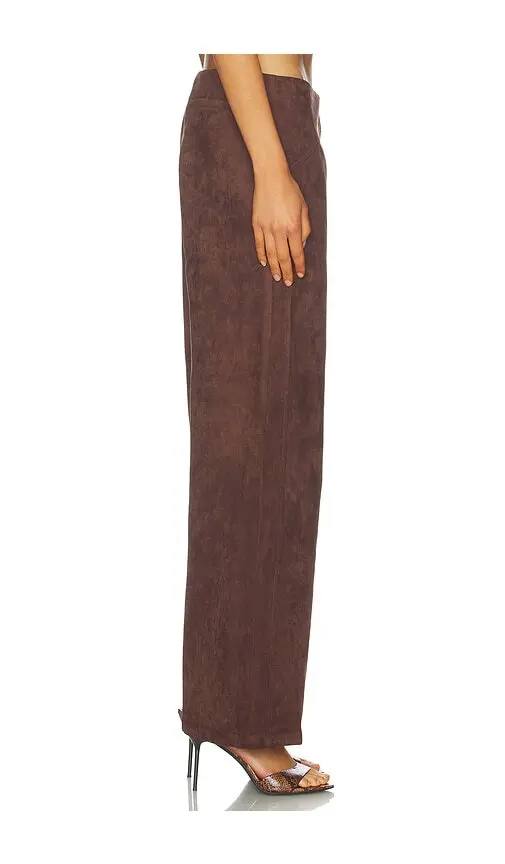 BY.DYLN Suede Trousers