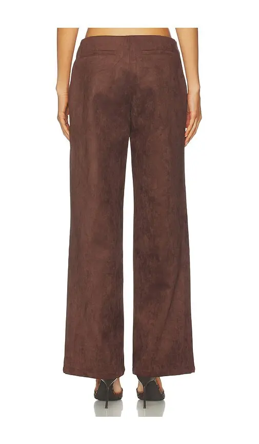 BY.DYLN Suede Trousers