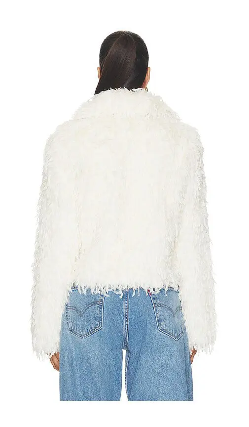 UNREAL FUR Swan Lake Jacket - Coconut