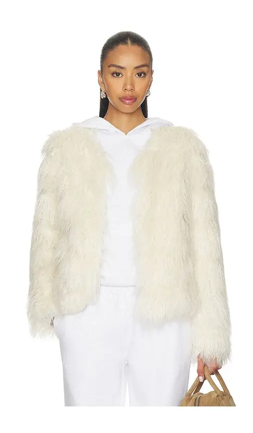 UNREAL FUR Sphere Faux Fur Jacket