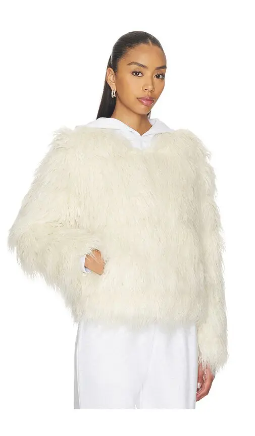 UNREAL FUR Sphere Faux Fur Jacket