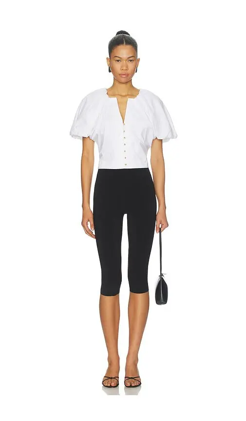 FRAME Dramatic Sleeve Blouse