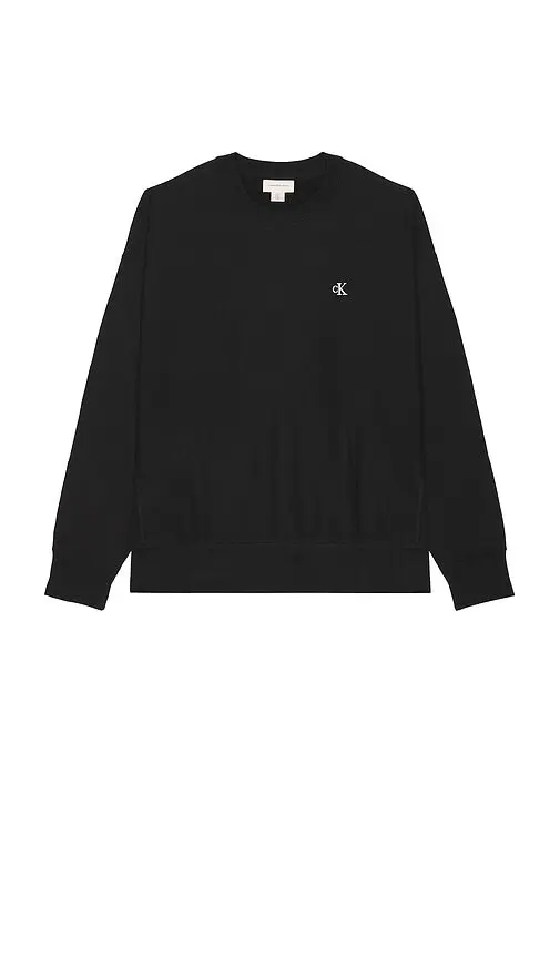 Calvin Klein Premium Terry Monogram Sweatshirt