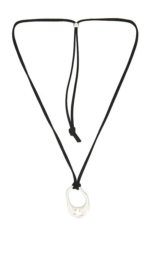 LOVERS AND FRIENDS Freya Pendant Necklace - Silver,black
