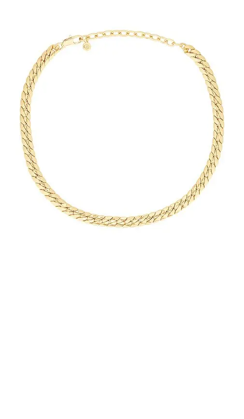 Ettika Flat Chain Necklace - Gold