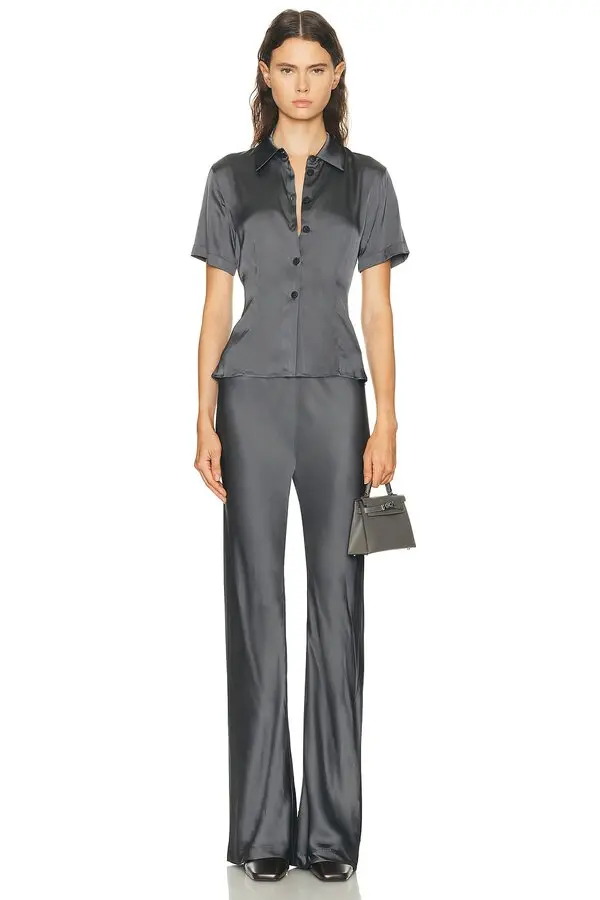 EAVES Groa Cinched Top