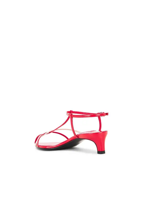 JIL SANDER Strappy Sandal - Dusted Clay