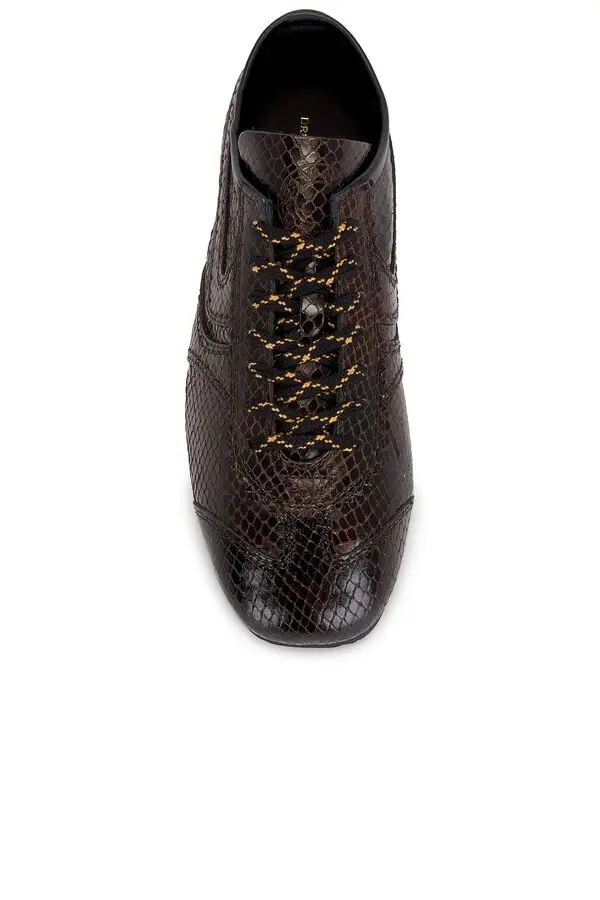 Dries Van Noten Snake Sneaker - Dark Brown