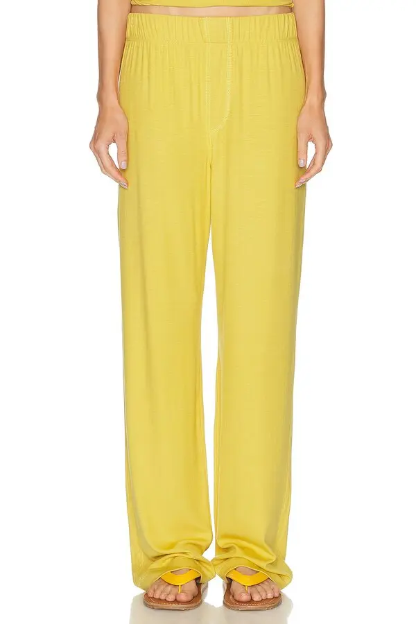 Eterne Lounge Pant - Saffron