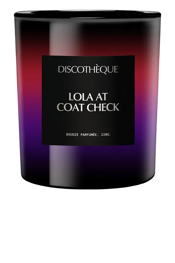 DISCOTHEQUE Lola At Coat Check Candle - N,a