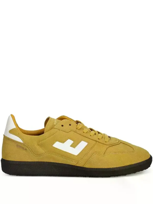 Flamingos Burela Slim Panelled Sneakers - Yellow