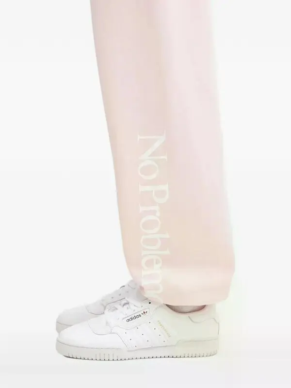 Aries Elastic-waistband Track Pants - Pink