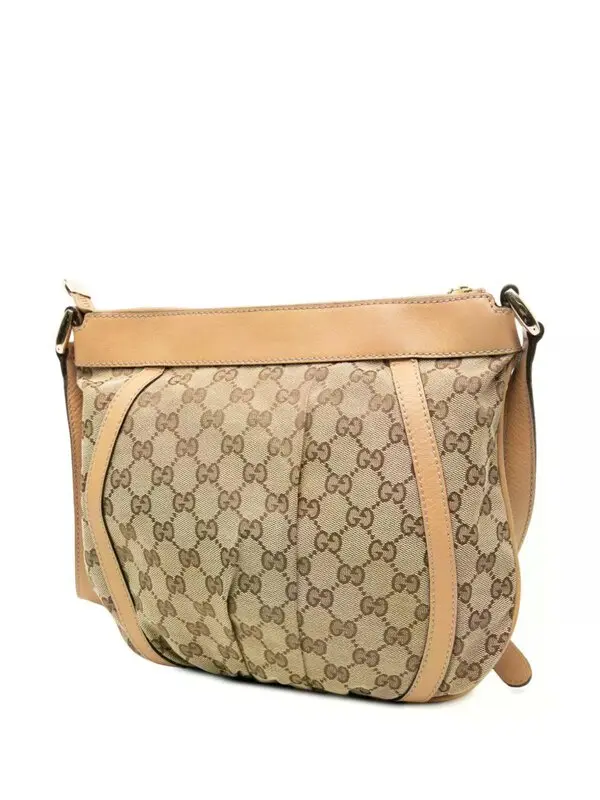 Gucci Gg Canvas Abbey D-ring Crossbody Bag - Brown