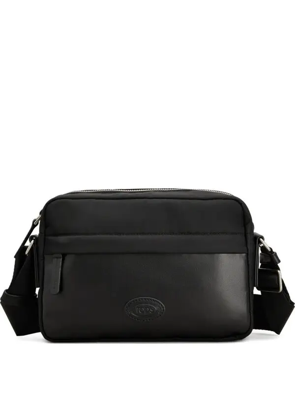 TOD'S Nylon And Nappa Mini Camera Bag - Black
