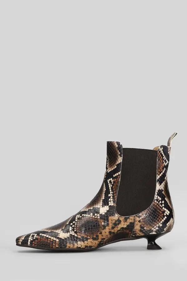PEDRO MIRALLES Leather Ankle Boots
