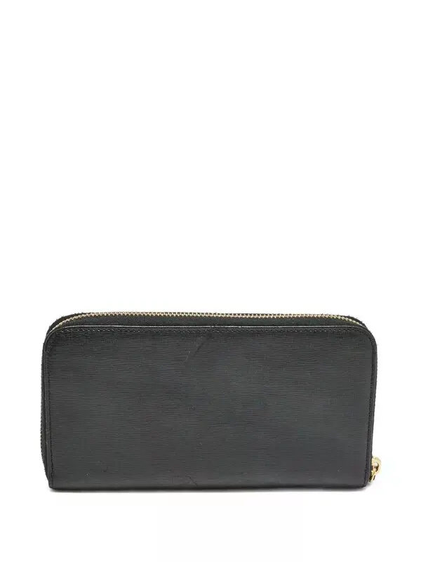 Fendi Top-zip Leather Wallet