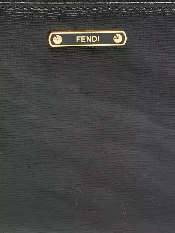 Fendi Top-zip Leather Wallet