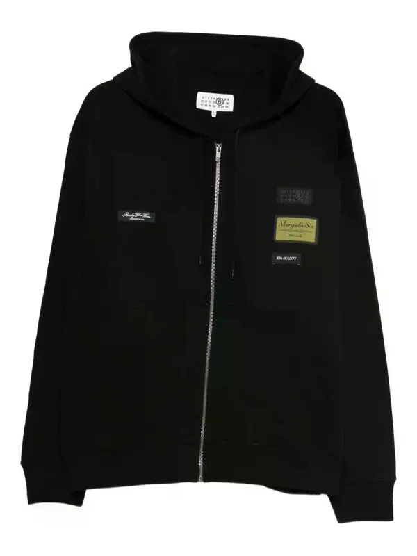 MAISON MARGIELA Appliqué Hooded Knitwear
