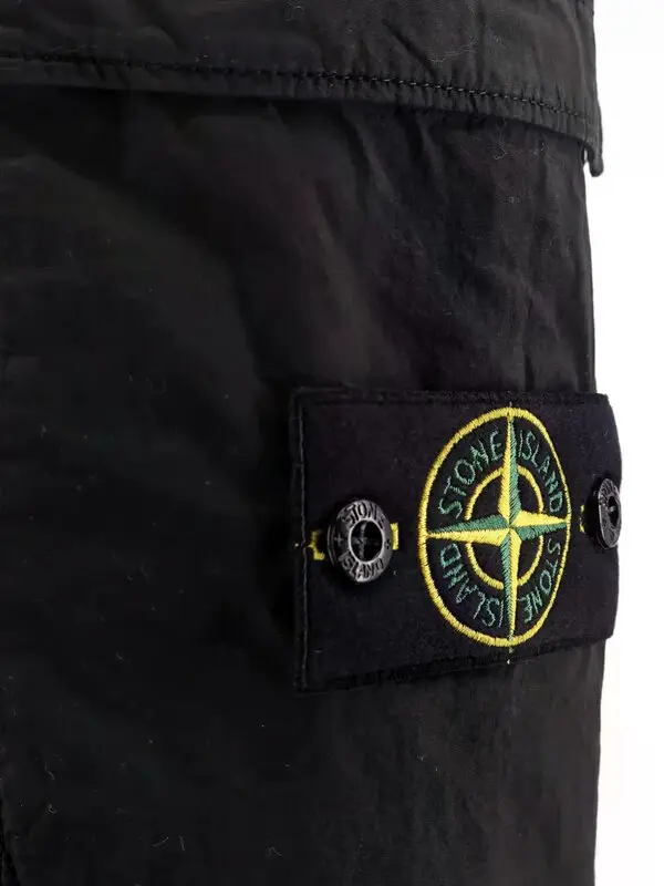 Stone Island Elasticated-waist Cargo Pants