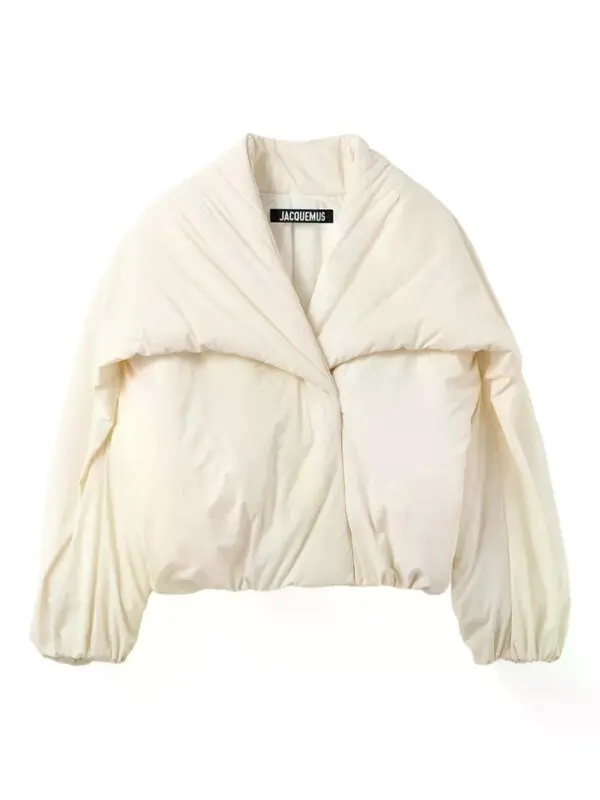 Jacquemus Le Chale Bomber Jacket - Neutrals